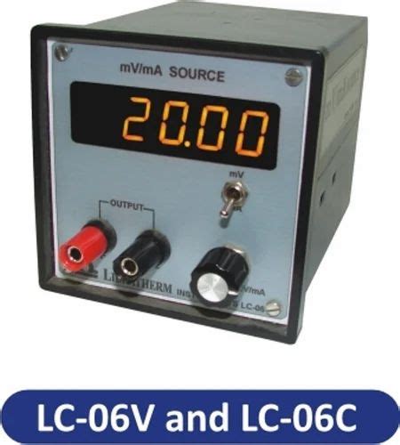libratherm millivolt and milliamp dc source lc 06 at ₹ 6500 number in