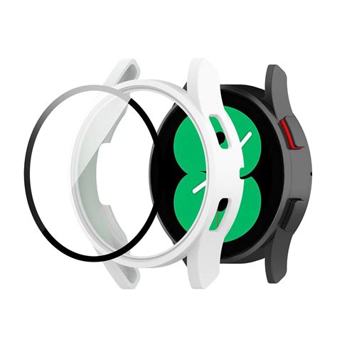 Integrated PC And Tempered Glass Watch Case Cover Scratch Resistant Seamless Integration