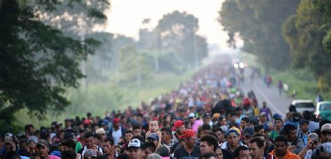 Des Milliers De Migrants Honduriens Ont Repris Au Mexique Leur Marche