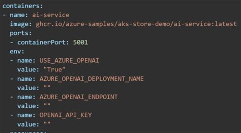 Deploying Azure Kubernetes Service Demo Store App With Azure Open Ai