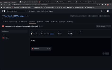 Week 2 · Issue 4 · Toby Leedercspfastpages · Github