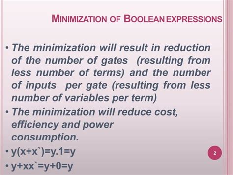 Boolean Algebra Ppt