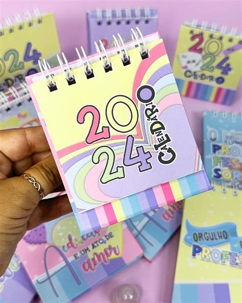 Kit Mini Calendário Dia Dos Professores Tche Decor Arte