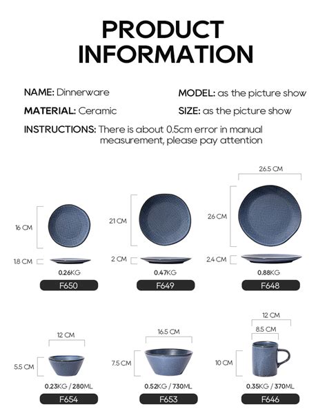 Dinnerware Wholesale Fambe Blue Glazed Porcelain Tableware Set Texture