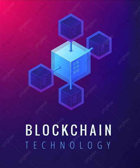Isometric Blockchain Technology Concept Template Download On Pngtree