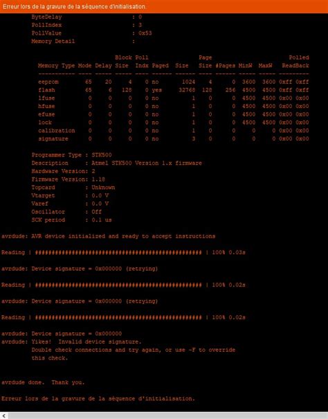 Gravure De Bootloader Sur Atmega 328 Français Arduino Forum