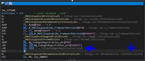 il2cppdumper manually finding coderegistration and metadataregistration