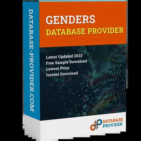 Gender Database Provider
