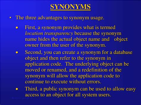 PPT Chapter 8 VIEWS SYNONYMS AND SEQUENCES PowerPoint