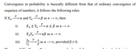 Solved Prove That Convergence In Probability Is Basically Chegg