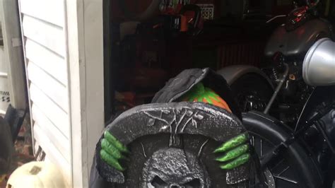 Pumpkin Guardian Of The Grave Spirit Halloween 2017 YouTube