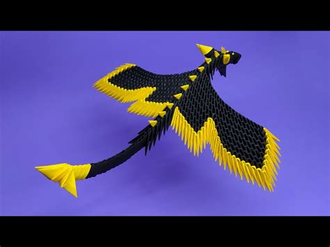 3d Origami Chinese Dragon Instructions