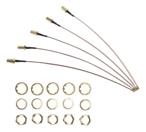 Cable Conector Sma Hembra De 5 Piezas A Ufluflipxipex Rf Envío Gratis