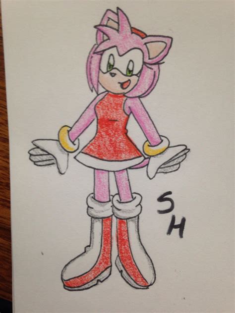 Amy Rose By Sketch Artz On Deviantart