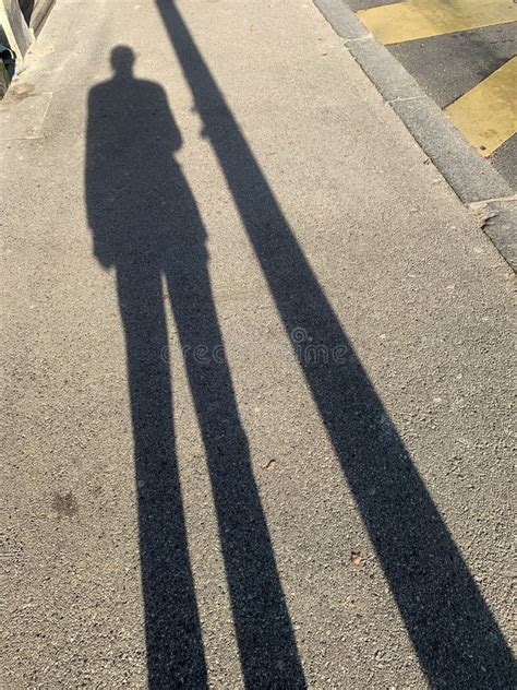 Shadow Of The Man Stock Image Image Of 265670793