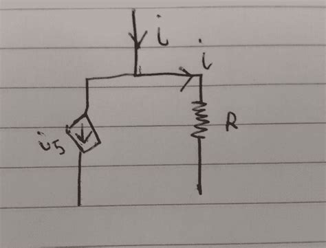Understanding Current Flow In A Circuit With A Current Source