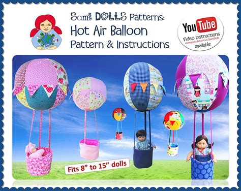 Hot Air Balloon Pdf Pattern