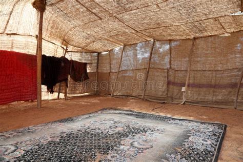 Inside Of A Traditional Bedouin Tent Editorial Photo Image Of United