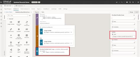 Highlight The Updated Records In Editable Table In Oracle Visual