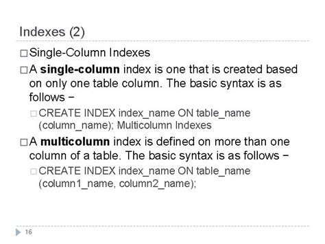 views indexes and more stored procedures tutorial professor