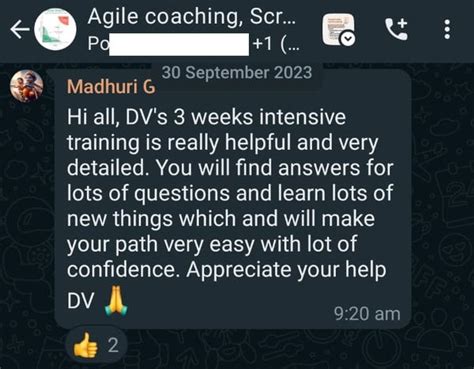 Testimonials TheAgileforum Scrum Master Training And SAFe