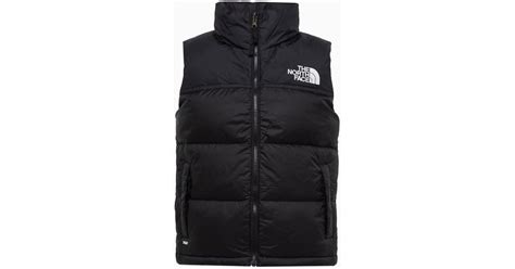 The North Face 1996 Retro Nuptse Sleeveless Puffer Jacket In Black