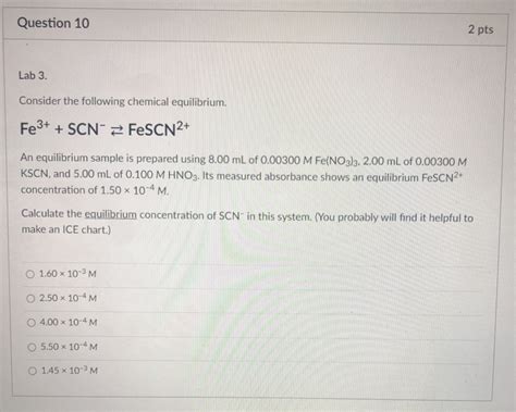 Solved Question 10 2 pts Lab 3. Consider the following | Chegg.com