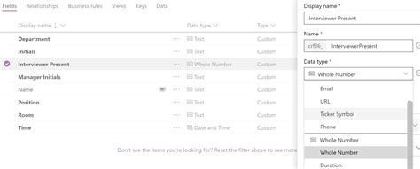 Powerapp Common Data Service Boolean Missing Stack Overflow
