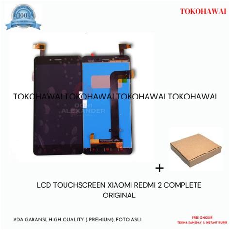 Jual LCD TOUCHSCREEN XIAOMI REDMI COMPLETE ORIGINAL Shopee Indonesia
