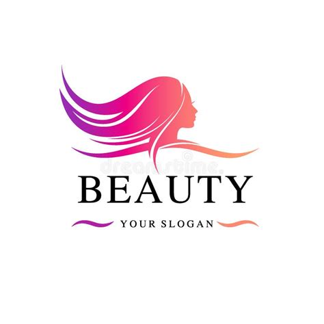 Plantilla Del Logotipo Del Salón De Belleza Ilustración Del Vector