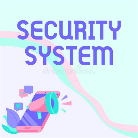 Text Showing Inspiration Security System Concept Meaning System Designed To Detect Intrusion Or