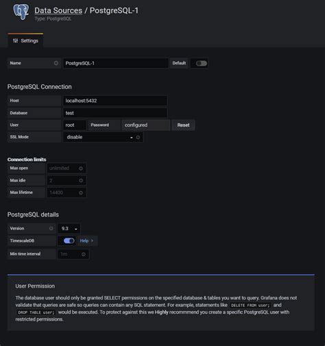 Adding Postgre Datasource Will Simply Crash Grafana Server Exe Issue