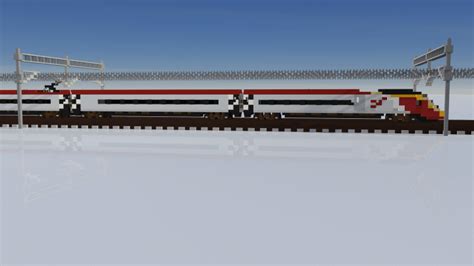 British Rail Class 390 Pendolino Minecraft Map