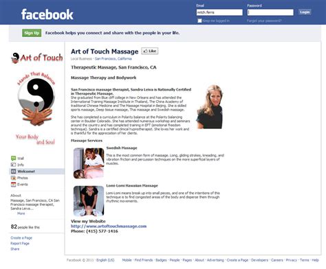 Art Of Touch Massage Mitch Ferris Seo Specialist