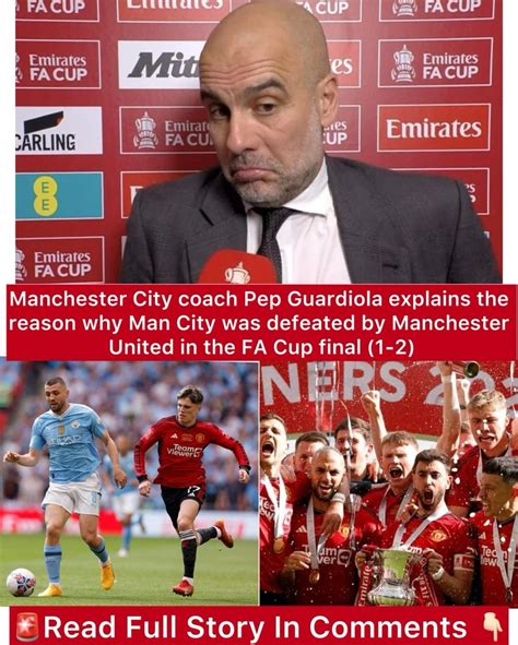 Manchester City Coach Pep Guardiola Explains The Reason Why Man City