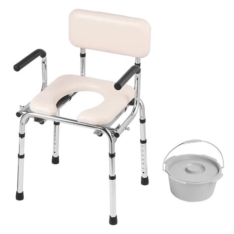 Drop Arm Bedside Commode