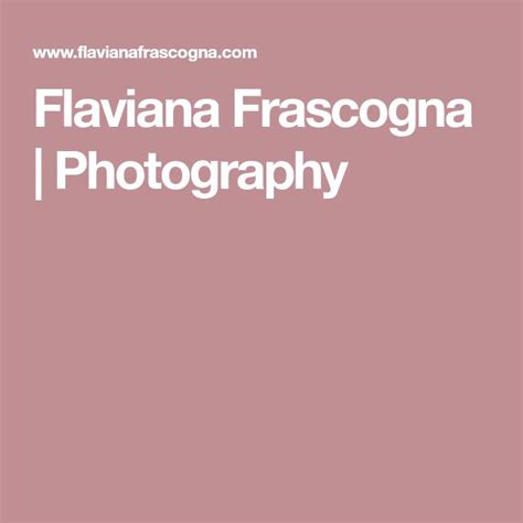 Flaviana Frascogna Photography