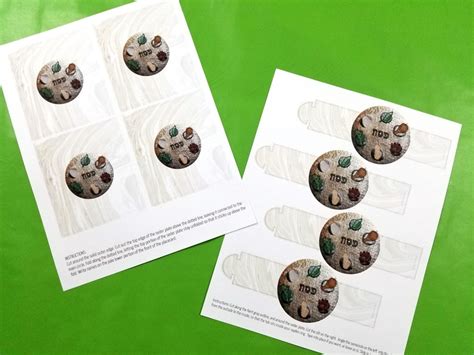 Passover Table Decorations Bundle 3 Styles Instant Etsy