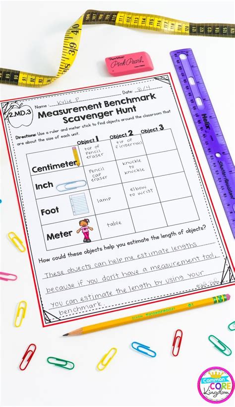 Measurement Nd Grade Math Lessons Activities Worksheets Print Digital Nd Grade Math