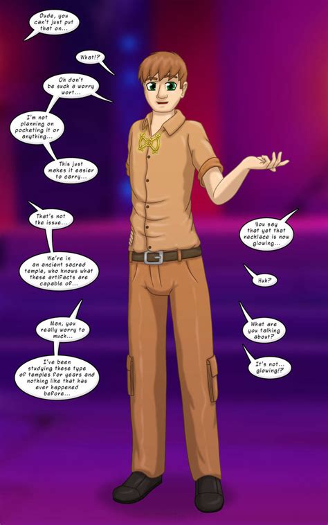 Gold A Strange Amulet 13 By Runningtoaster On Deviantart