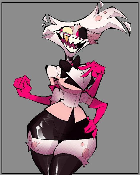 Pin By ⸸ ᥴ ꫝ𝓲ɀ ⸸ On °𝘈𝘯𝘨𝘦𝘭 𝘋𝘶𝘴𝘵 ° Hazbin Hotel Angel Dust Thicc
