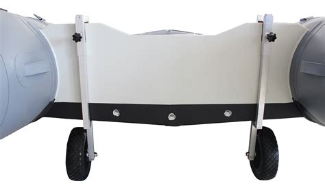No Drill Detachable Launching Wheels For Inflatable Boats Dinghies