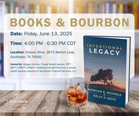 We Are Thrilled To Announce The Launch Of Our Book Intentional Legacy… Morgan Nichols Cfp