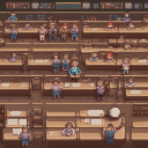 17000 Classroom Pixel Art Pictures