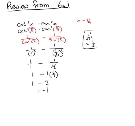 6 2 sum difference and double angle identities