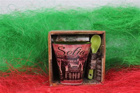 Чаша за кафе София Ethnoshop