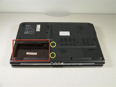 Замена жесткого диска Acer Aspire 5100 - HD01