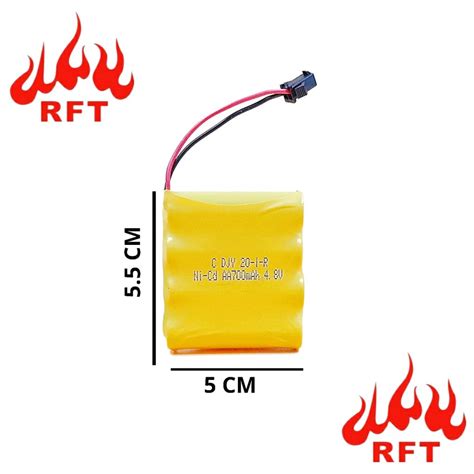 Jual Double Great Baterai Cas Mobil Remote Rc Rangkai 4 700x4 2800mah 48volt Colok Hitam