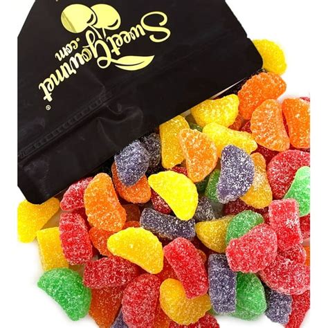 Sweetgourmet Mixed Soft Jelly Fruit Slices Candy Cherry Flavored 2