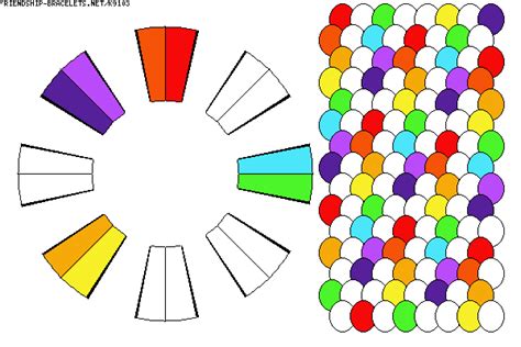 Kumihimo Pattern K9103 Friendship